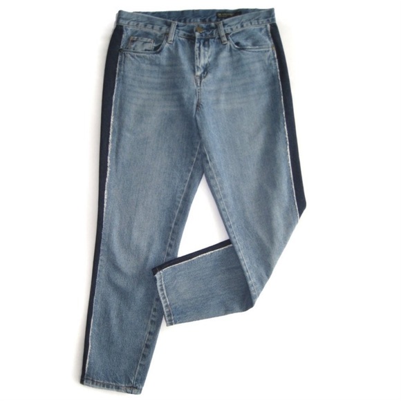 Blank NYC | Jeans | Blank Nyc Crop Girlfriend 2tone Side Panel Jeans ...